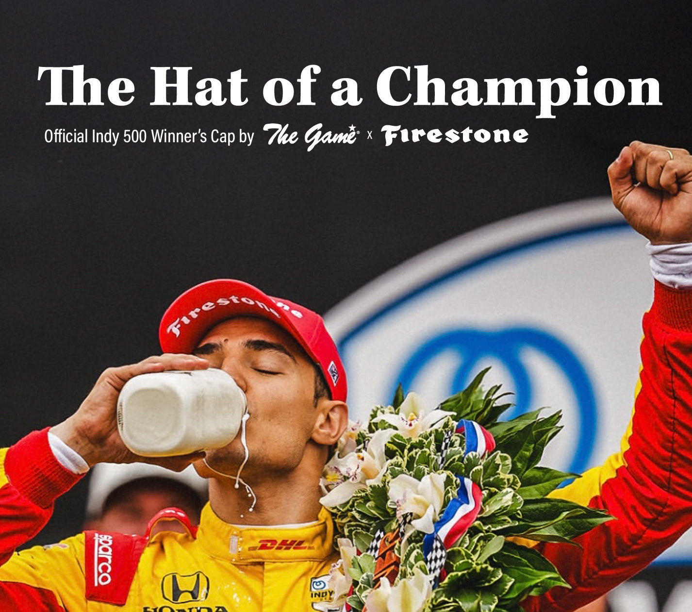 The Indy500 Firestone hat – The Game Caps