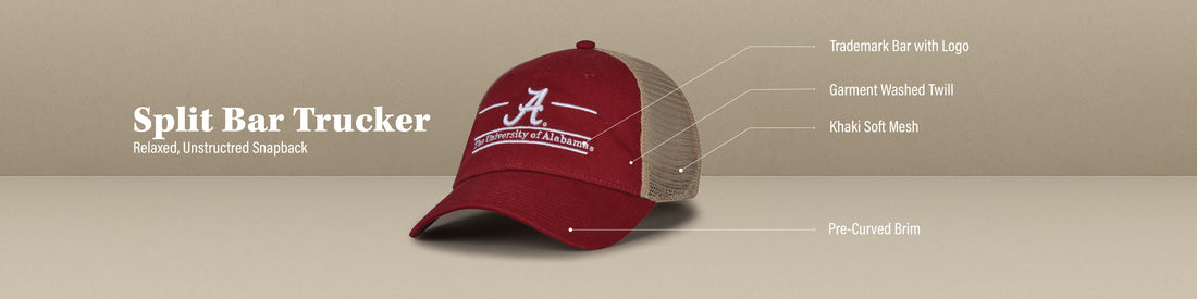 Heritage Split Bar Design Collection – The Game Caps