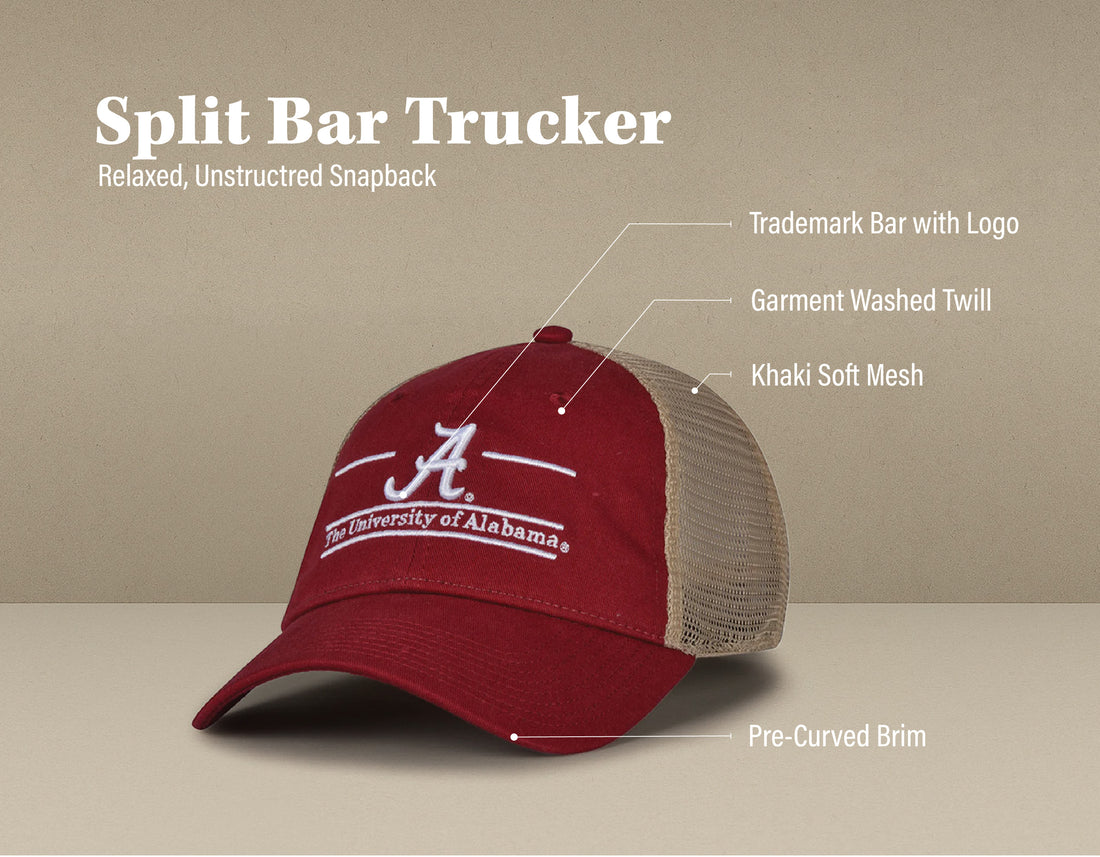 Heritage Split Bar Design Collection – The Game Caps